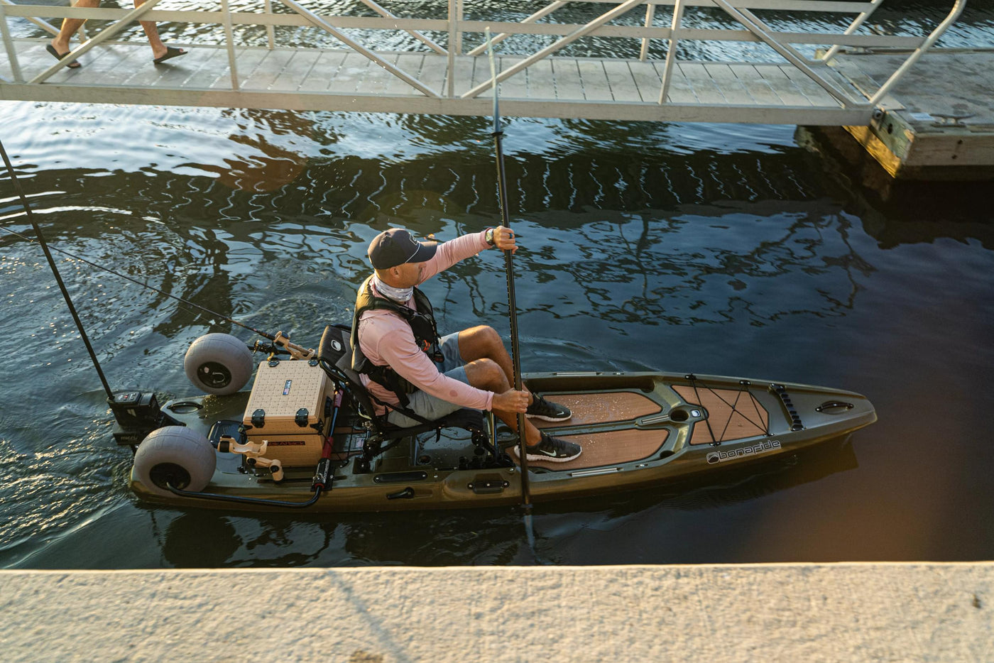 Bonafide Skiff SKF117 Hybrid Fishing Kayak – Fishing Online