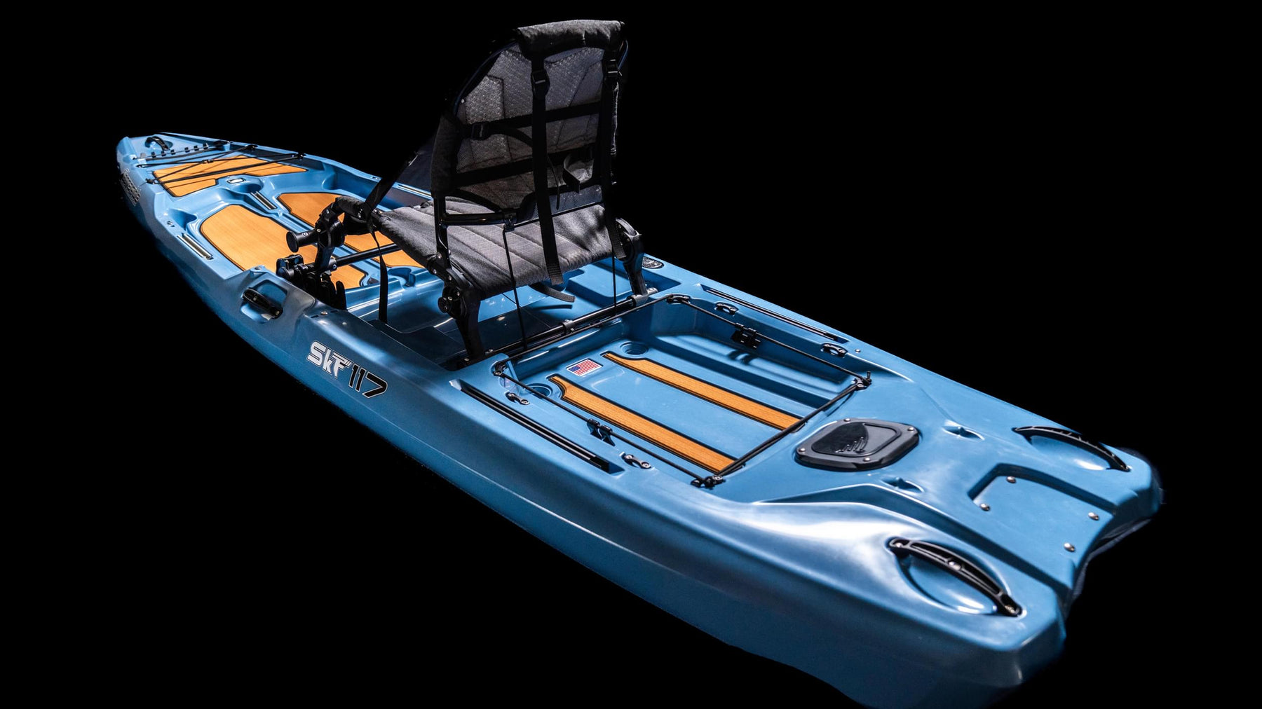 Bonafide Skiff SKF117 Hybrid Fishing Kayak | Fishing Online