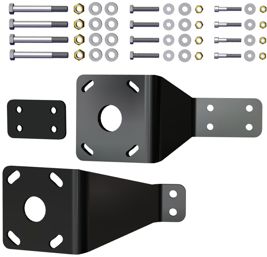 Power-Pole Braced Transom-Mounted Adapter Plate Kit – Fishing Online