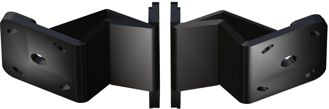 Power-Pole Dual Braced Side-Mounted Adapter Plate Kit
