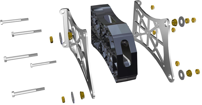 Power-Pole Replacement Stern Brackets | Fishing Online