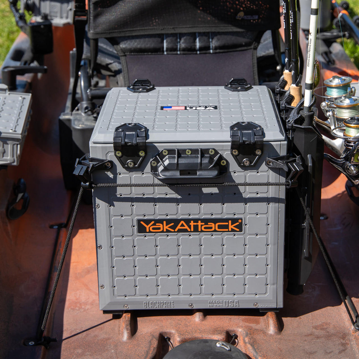 YakAttack BlackPak Pro Kayak Fishing Crate – Fishing Online