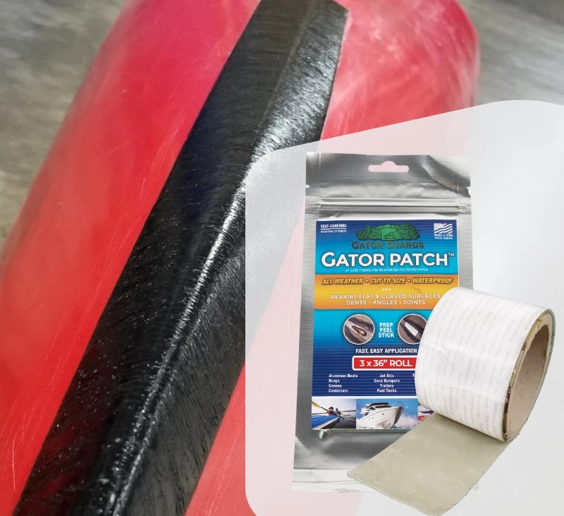 Gator Guards "Gator Patch" Kayak Repair Patch and Keel Guard – Fishing ...