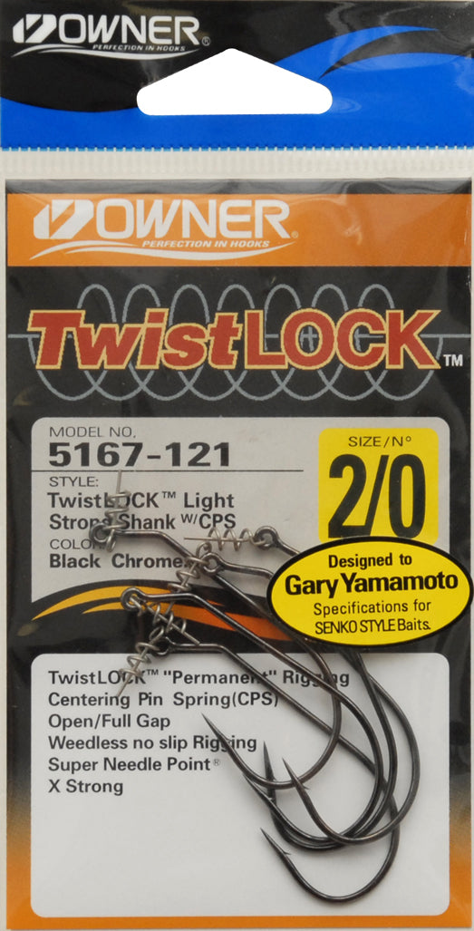 Owner TwistLOCK Light Hooks – Fishing Online