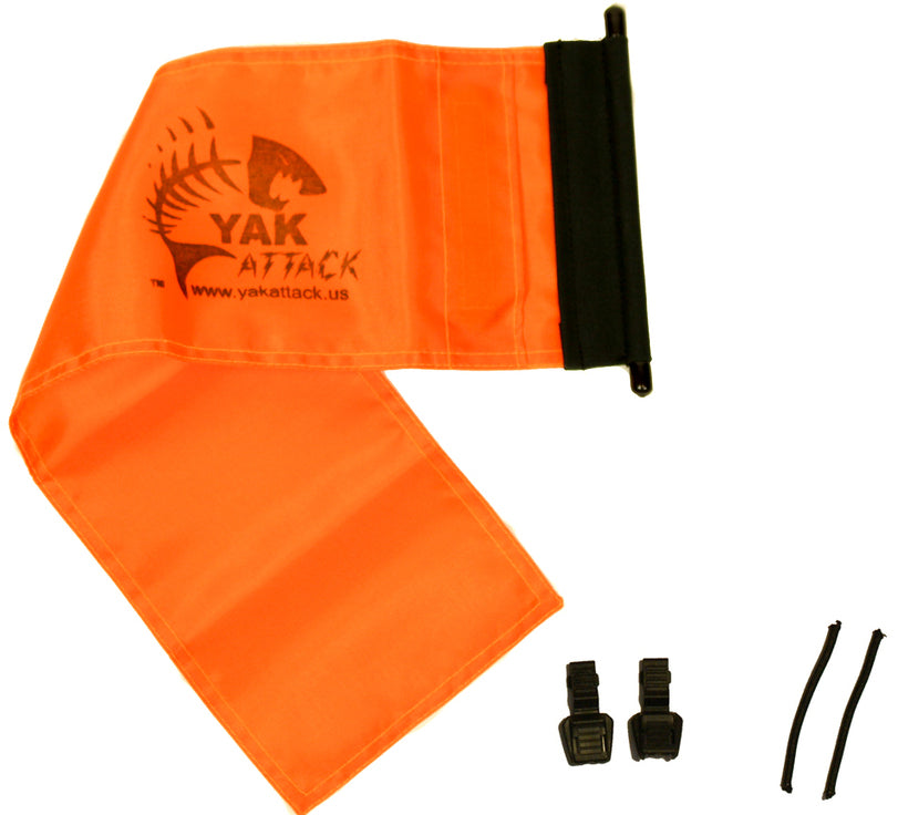 YakAttack 6 X 18 Orange ProGlo Flag Kit [FPG] | Fishing Online